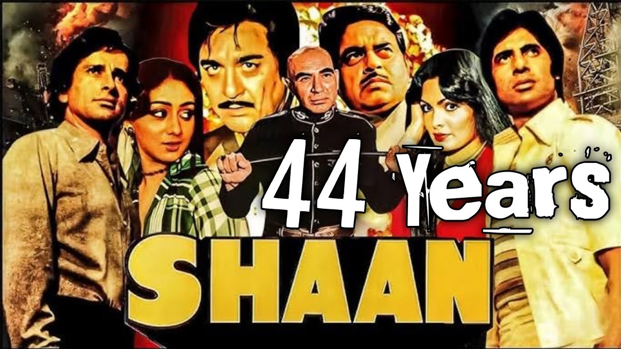 Shaan Movie: 44 Years Completed | Amitabh & Rishi Kapoor Superhit Film ...