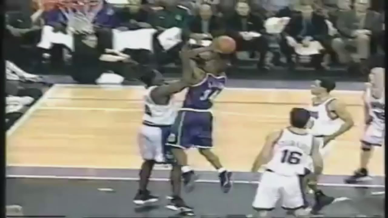 Ray Allen 20 Points 3 Ast @ Kings, 2000-01. - YouTube
