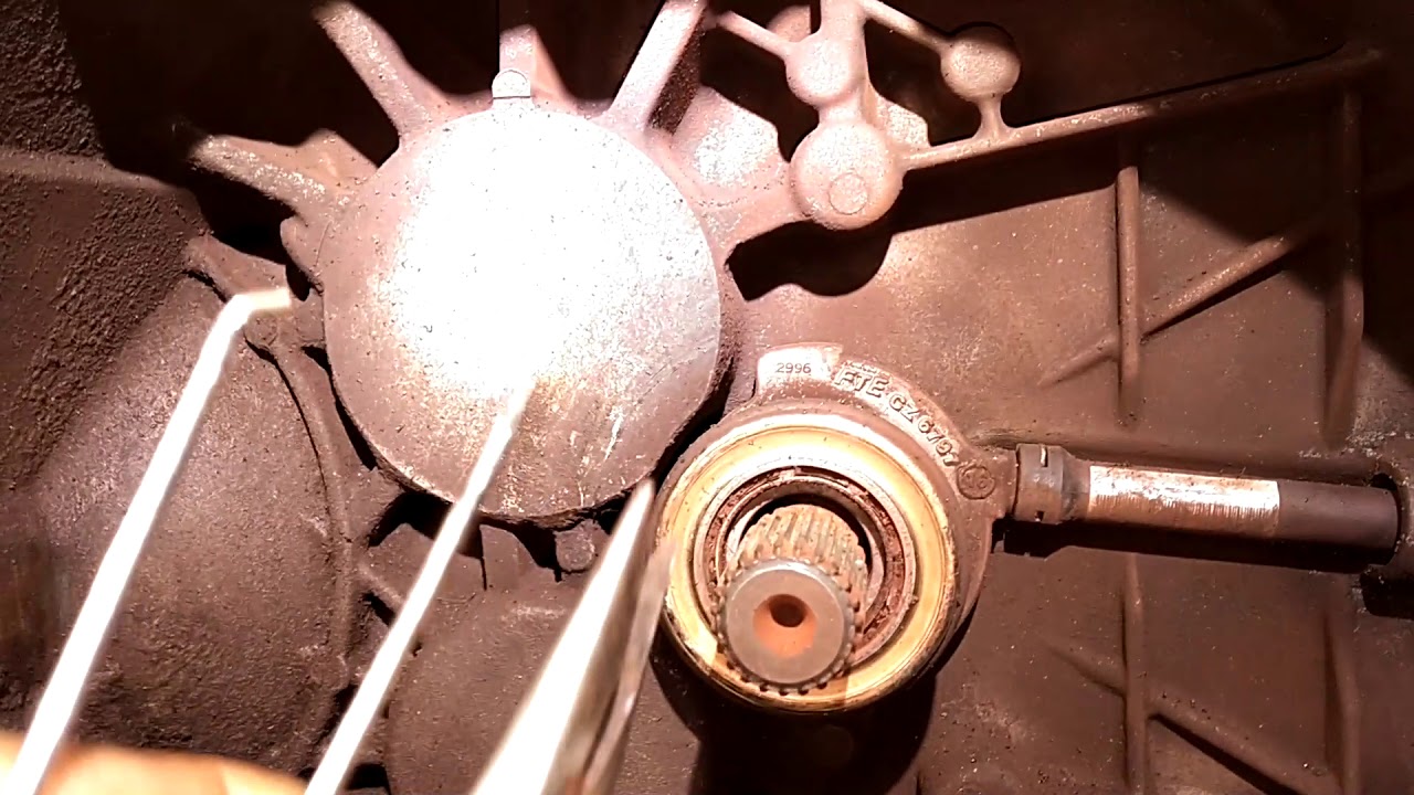 Installed a clutch kit on a Volvo V70R with a M66 transmission ...