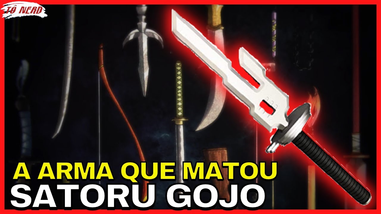 COMO A LANÇA INVERTIDA DO CÉU E AS ARMAS DO MUNDO DE JUJUTSU KAISEN ...