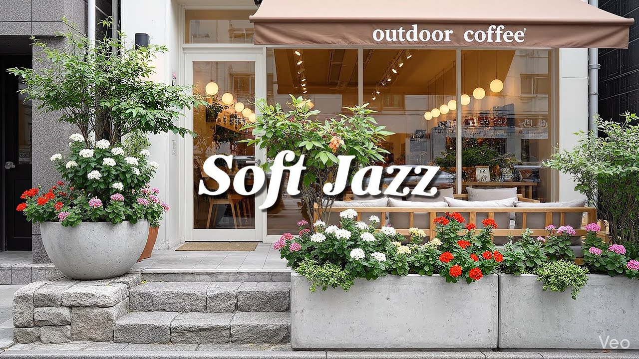 Smooth Jazz Cafe Background | Relaxing Coffee Shop Music for ...