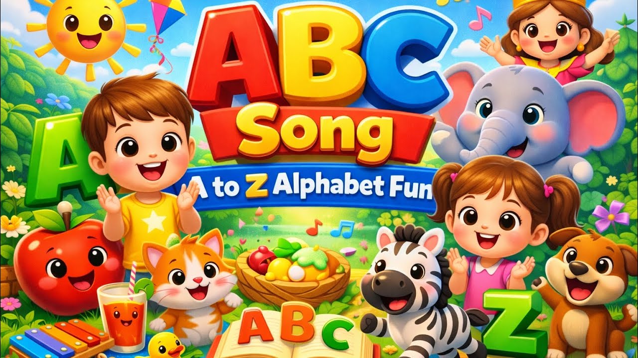 ABC Song | A to Z Alphabet Song for Kids | Learn Letters with Fun - YouTube