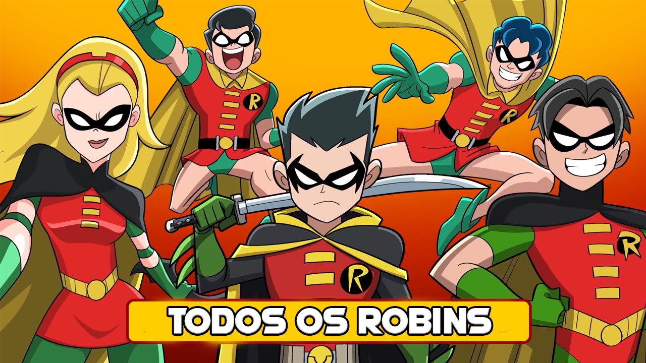 A ORIGEM DE TODOS OS ROBINS DA DC COMICS (ANIMAÇÃO) - NERD LASCADO ...