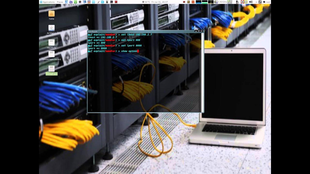 Hacking Android Devices with metasploit & msfvenom - YouTube