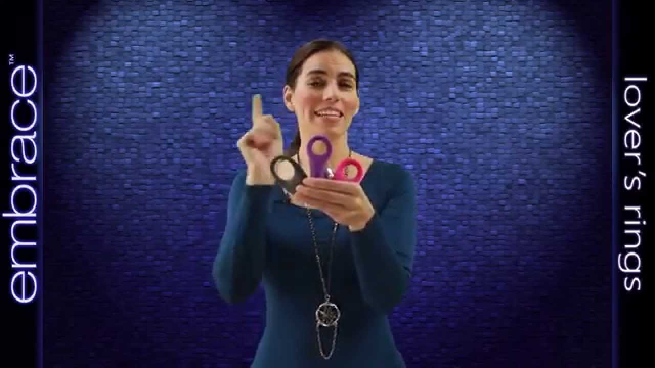 embrace by Californai Exotic Novelties Lovers Rings - YouTube