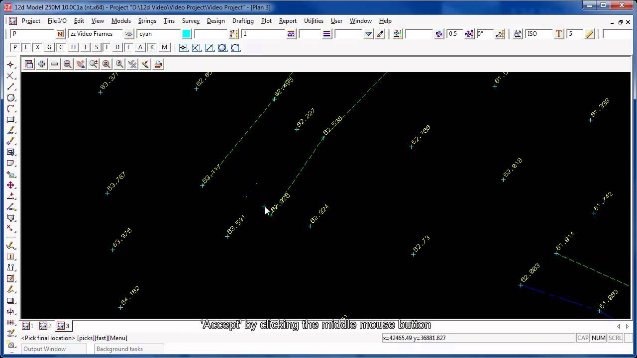 12d Model CAD - Vertex move 3d - YouTube