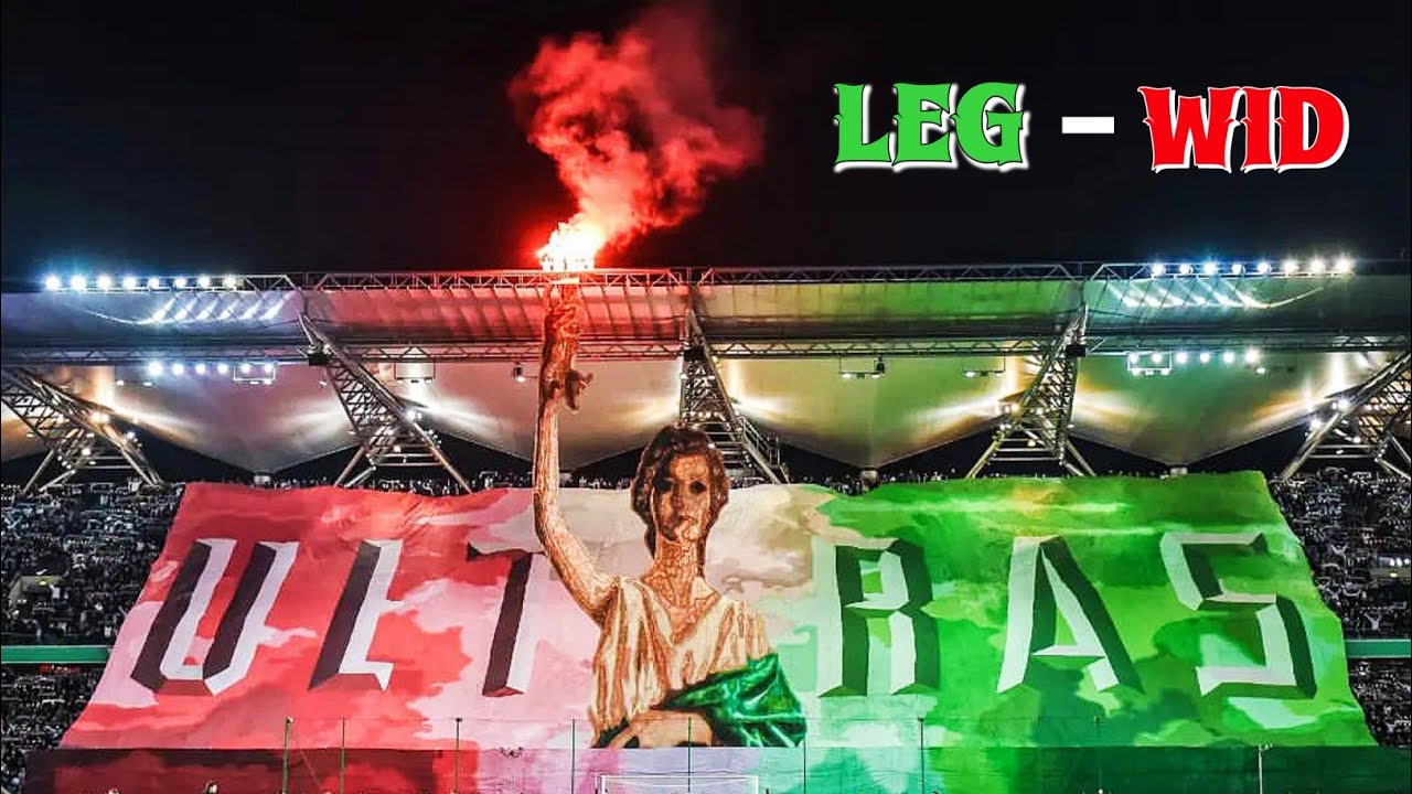 Incredible Tifo Ultras Legia Warszawa | Legia vs Widzew | Ekstraklasa ...