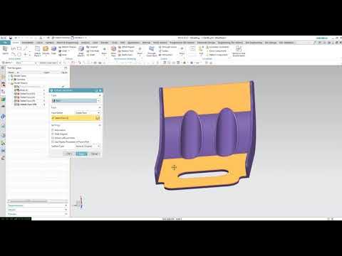 NX comand Extract Geometry - YouTube