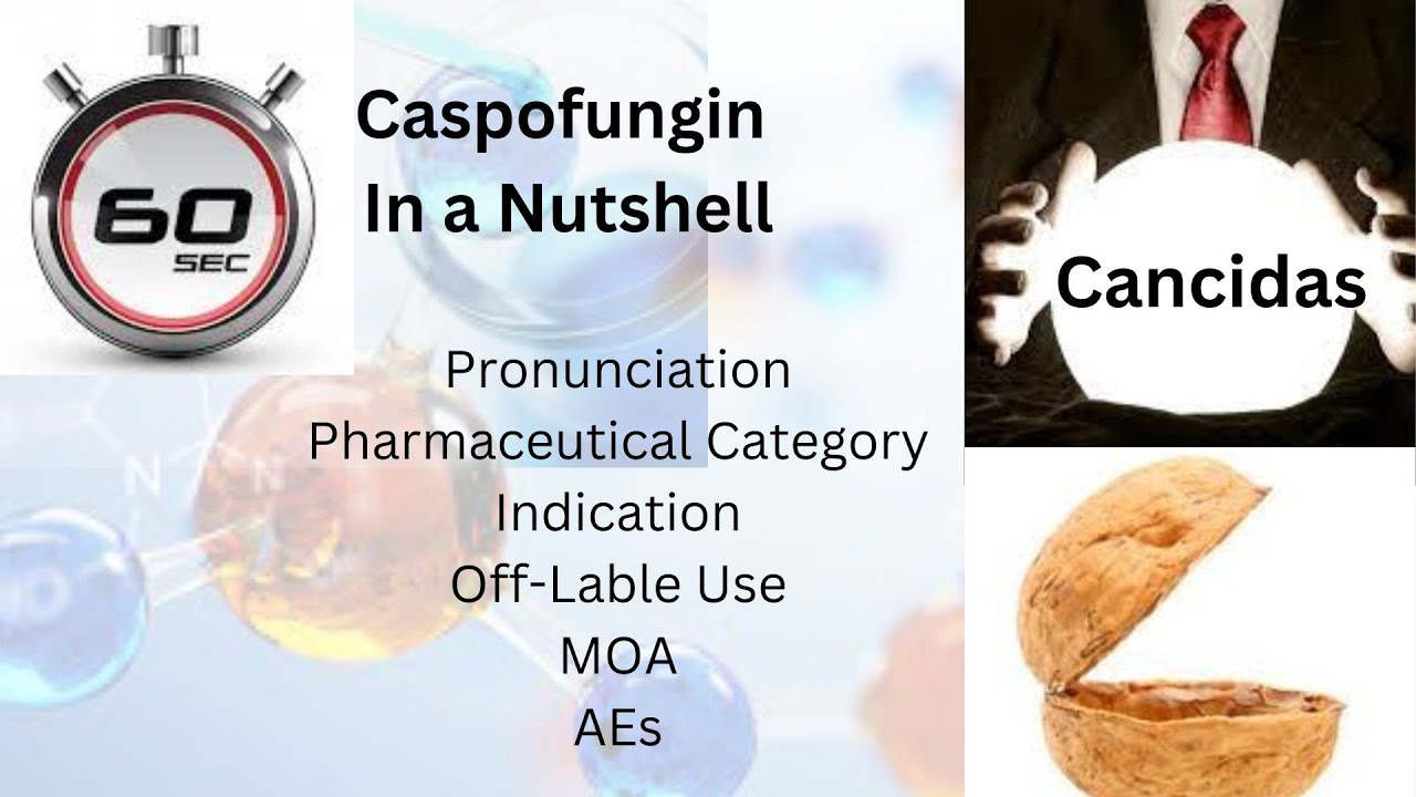 Caspofungin - Cancidas In a nutshell. - YouTube