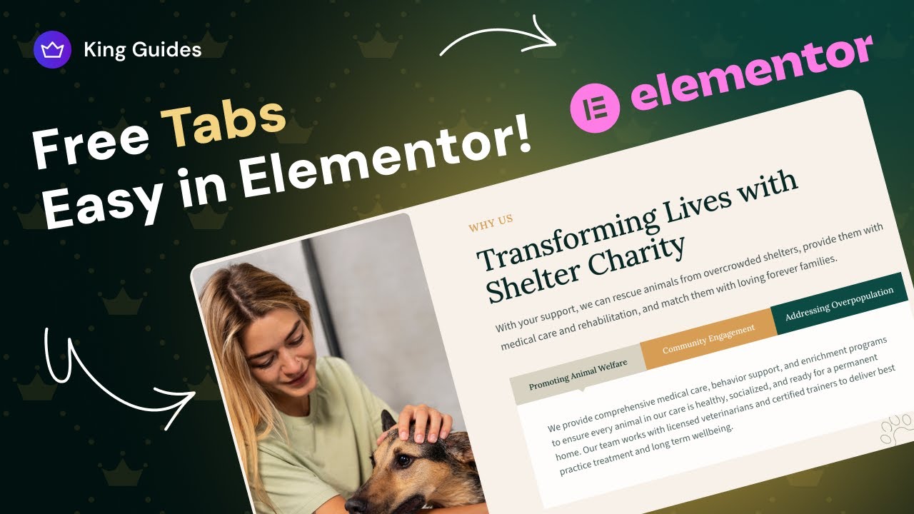 How to Create Tabs Easy in Elementor for Free? - King Addons for ...
