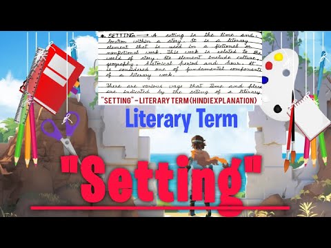 Setting | Literary Term #tmbu #english_literature #literaryterms # ...
