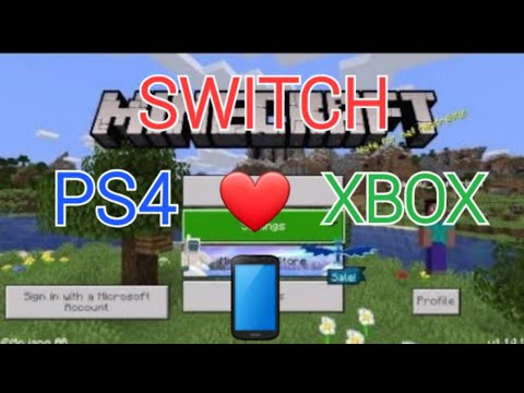 How To CROSSPLAY On Minecraft ps4 - YouTube