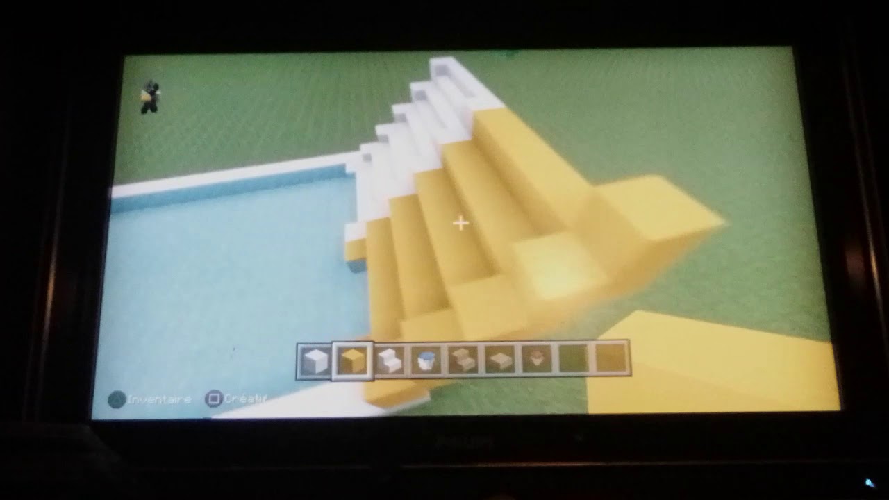 Comment faire une piscine dans minecraft - YouTube