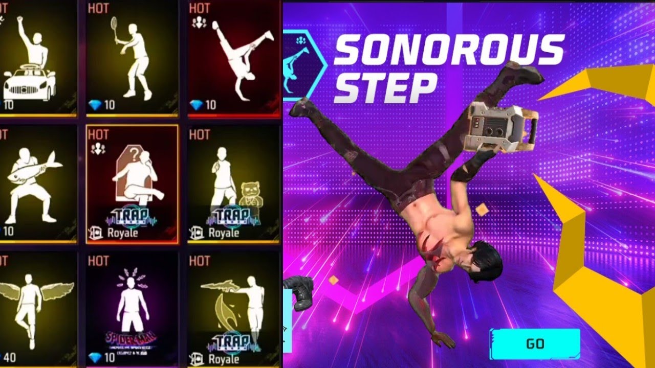 SONOROUS STEP EMOTE KITNE DIAMOND MEIN NIKALEGA😱 PRIMIS GOT🎁 V BASS GAMING 🔥 FREE FIRE - YouTube