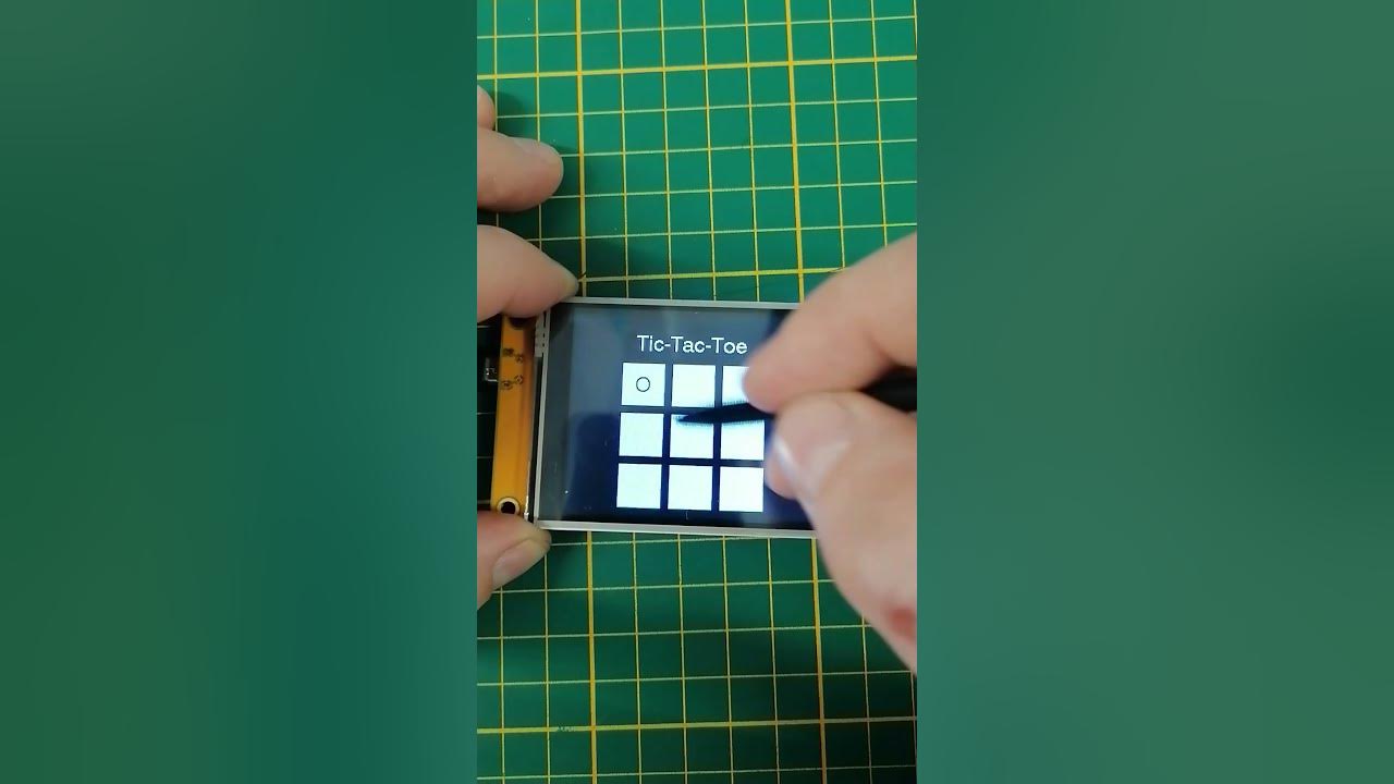 Game - Tic-Tac-Toe at ESP32 Development Board - YouTube