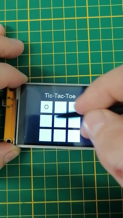 Game - Tic-Tac-Toe at ESP32 Development Board - YouTube