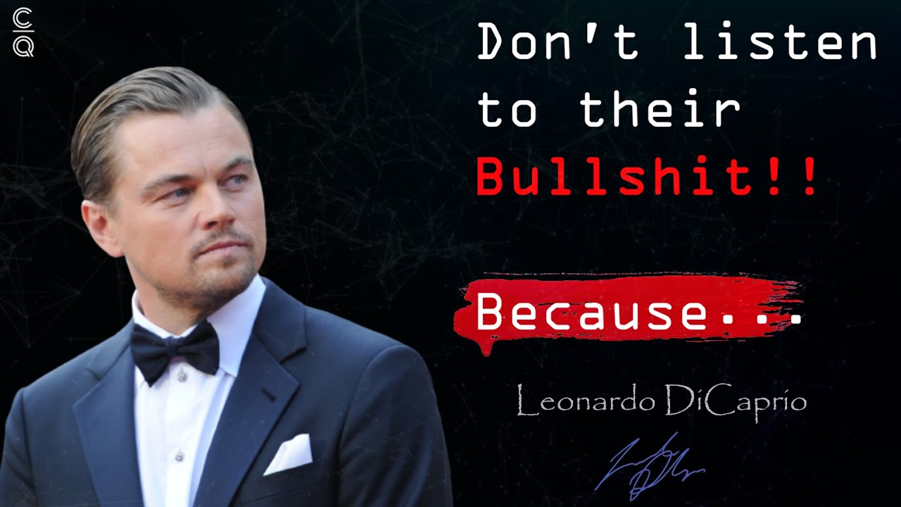 Don't listen to their Bullshit!!, Because..|| Awesome Quotes By ...