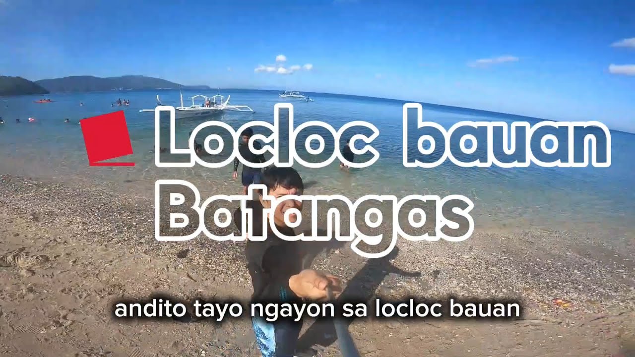 For today's video | beach resort @ locloc bauan batangas - YouTube