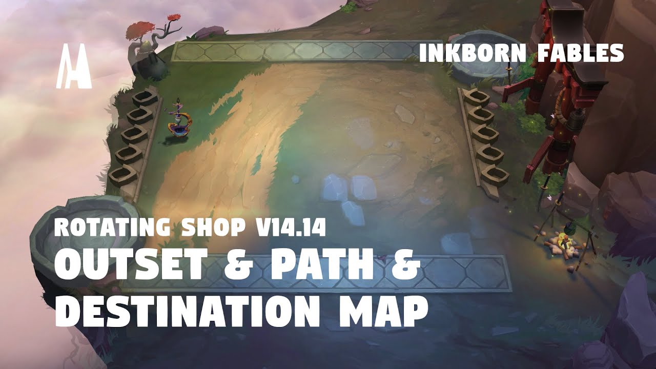 DESTINATION & PATH & OUTSET MAP - ROTATING SHOP 14.14 | TFT SET 11 ...