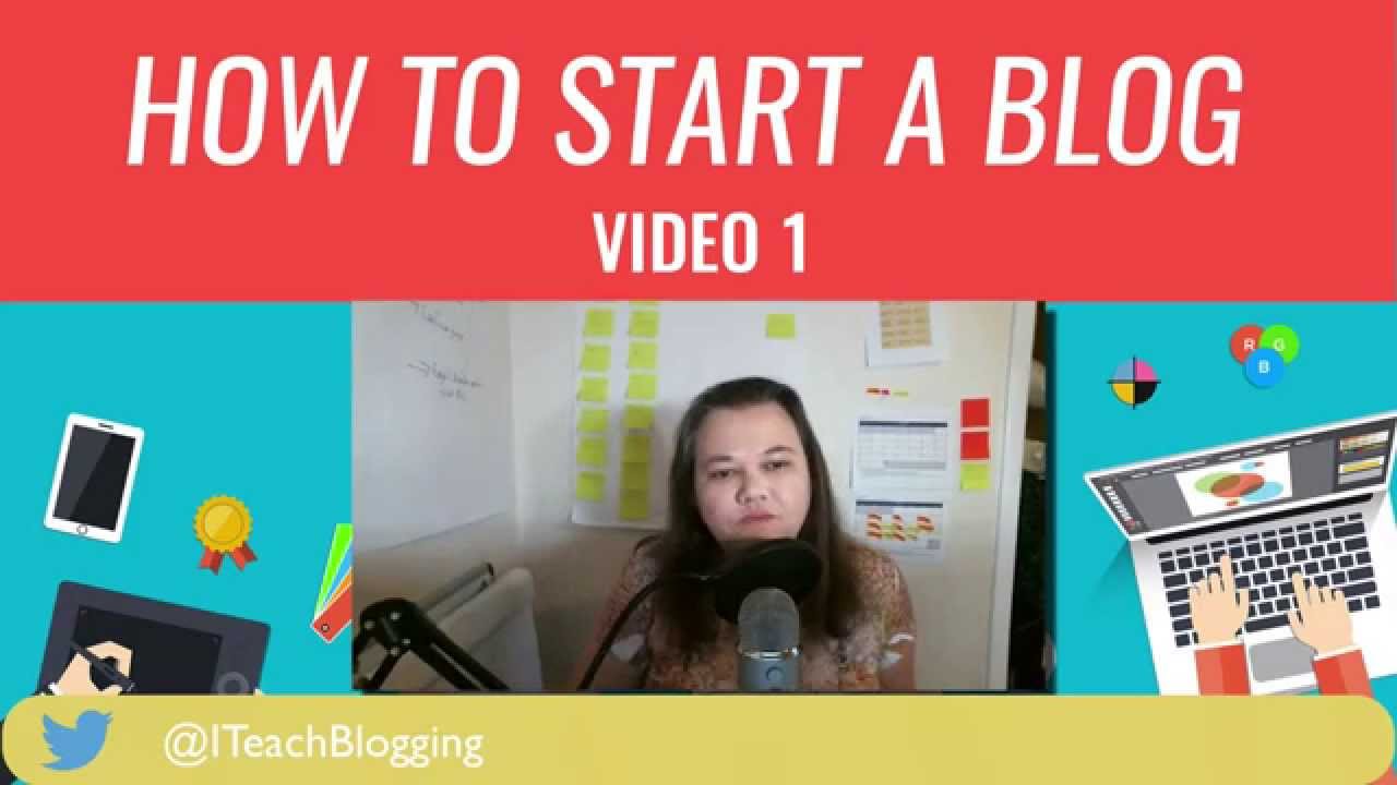 how to start a blog: WordPress hosting - YouTube