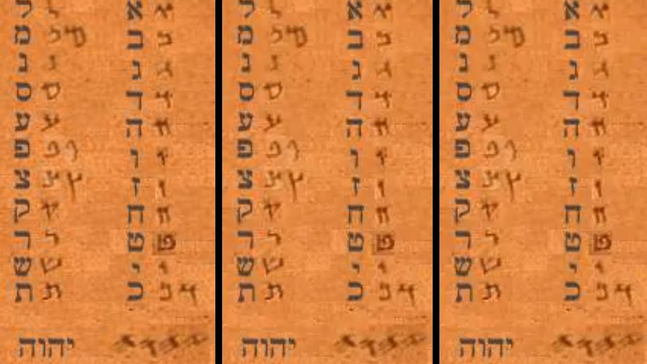 Hebrew Letter Names Song (First Century Faith Edition) by Garth ...