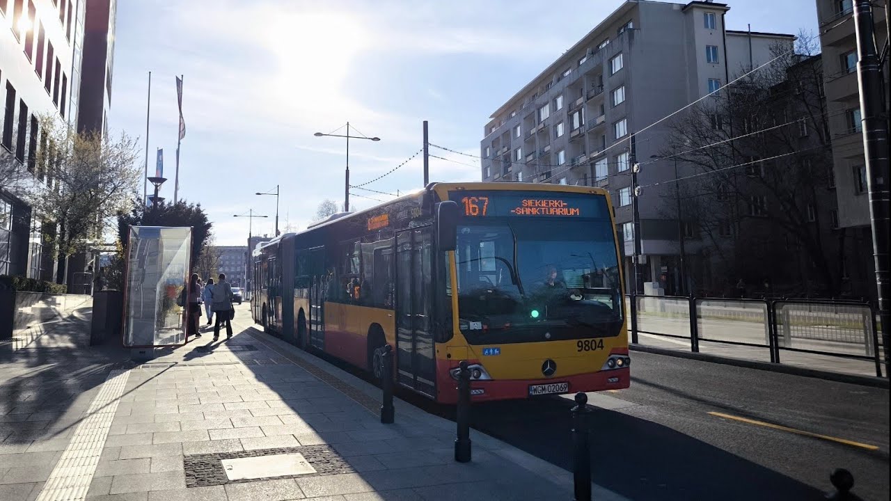 Mercedes Conecto LF G #9804 [🚍167] Mobilis Warszawa - YouTube
