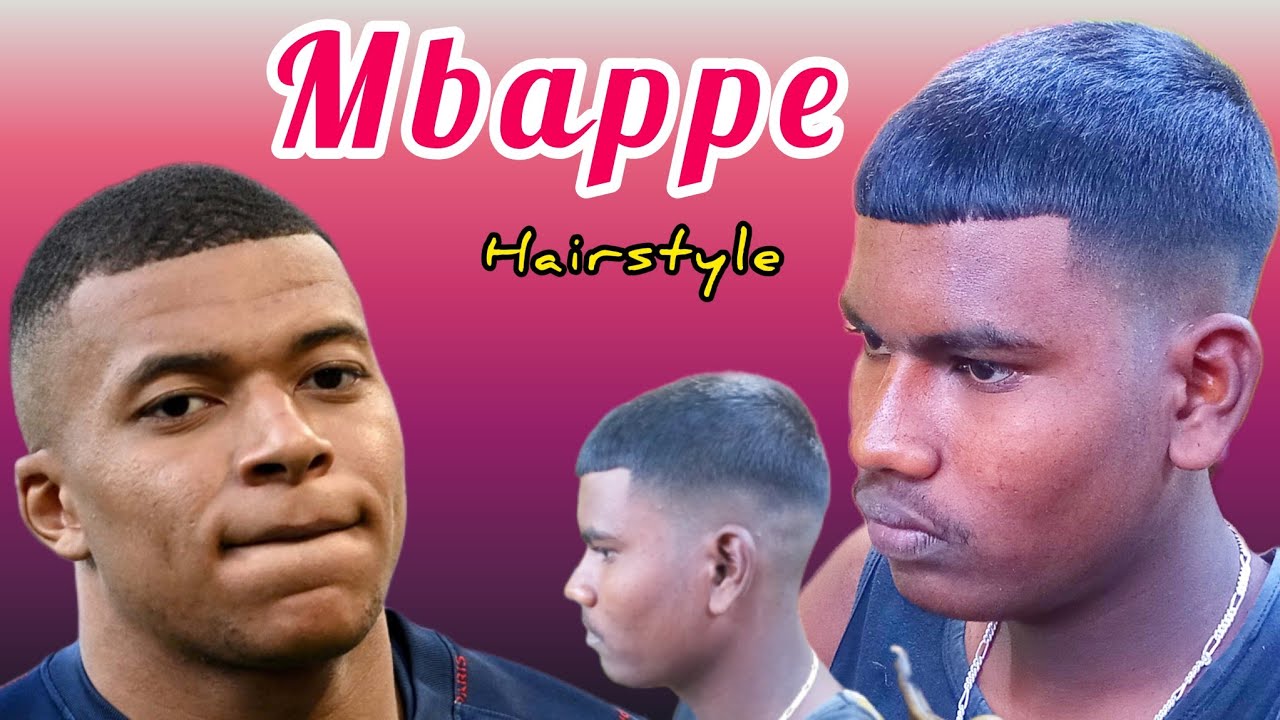 New hairstyle ️Burst Taper haircut skin fade haircutting 💥Mbappe hairstyle ️Tutorial haircuts ...