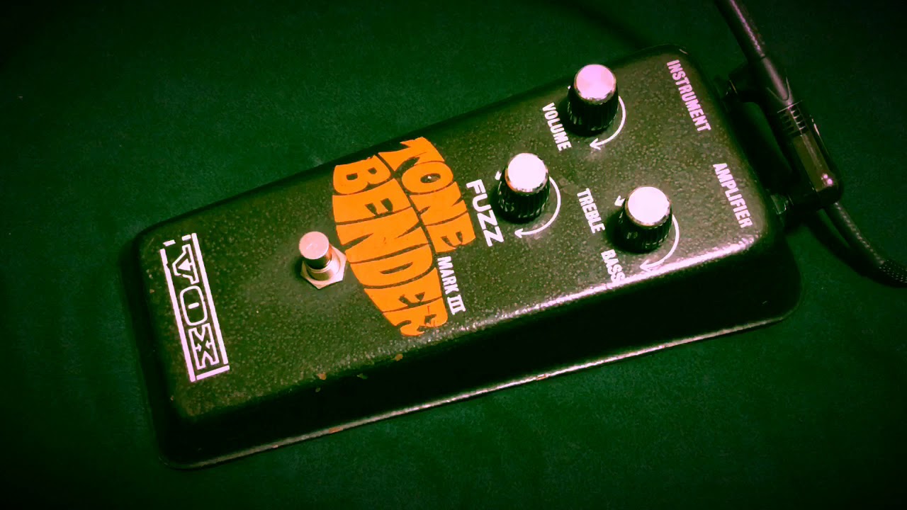 1969s VOX Tone Bender MK3 with Gibson Les Paul & GT STP-G 【魔法の箱研究所 ...