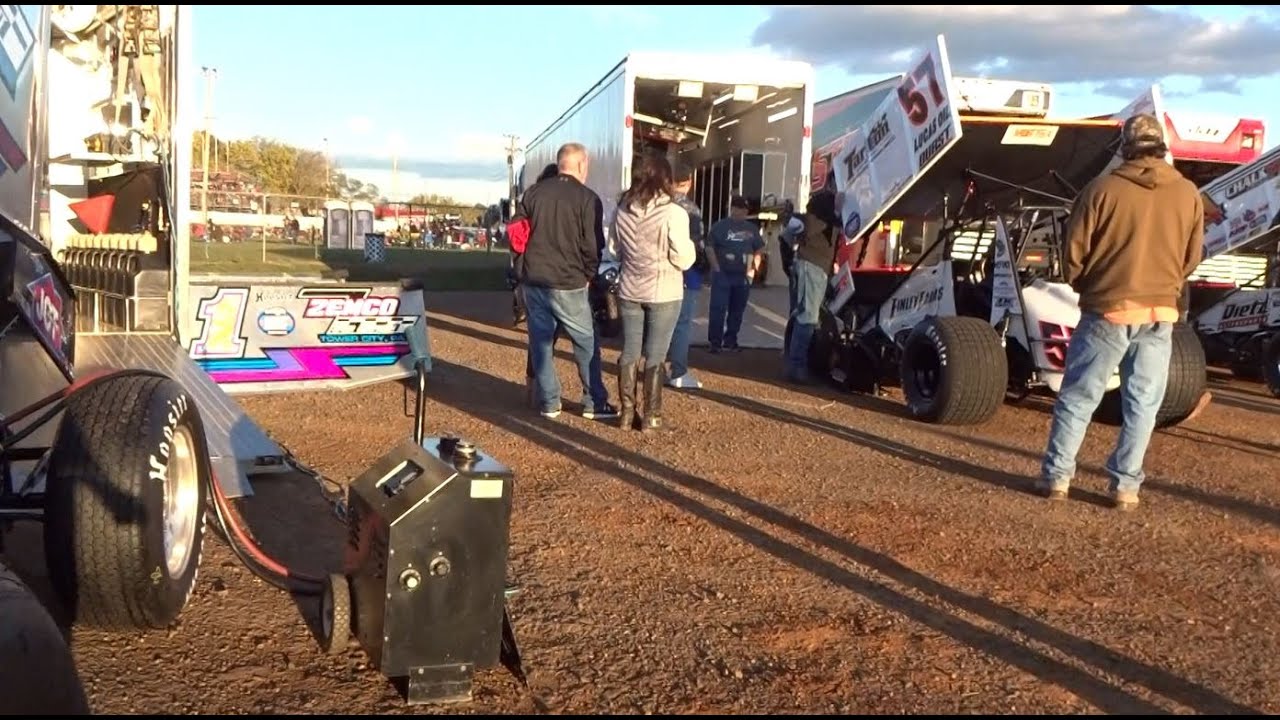 PITS Inner WILLIAMS GROVE SPEEDWAY National Open Day 1 - YouTube