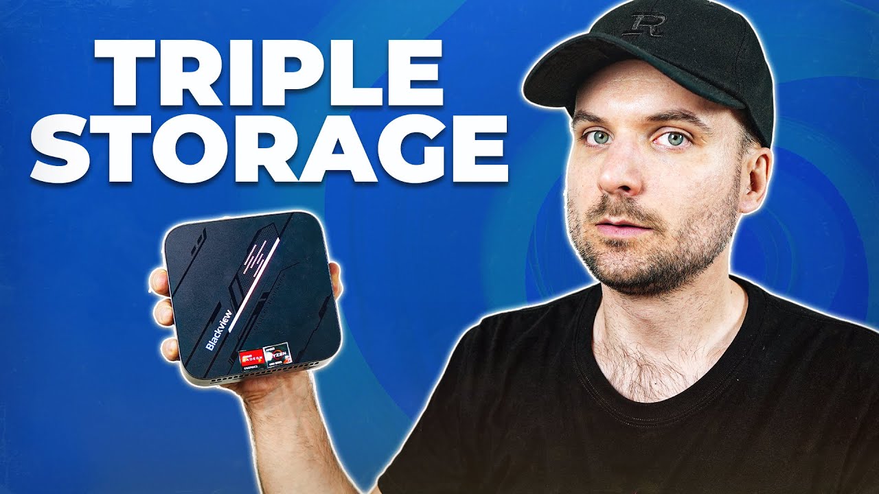 A New Ryzen U Series 8 Core Mini - Blackview MP100 Mini PC Review - YouTube