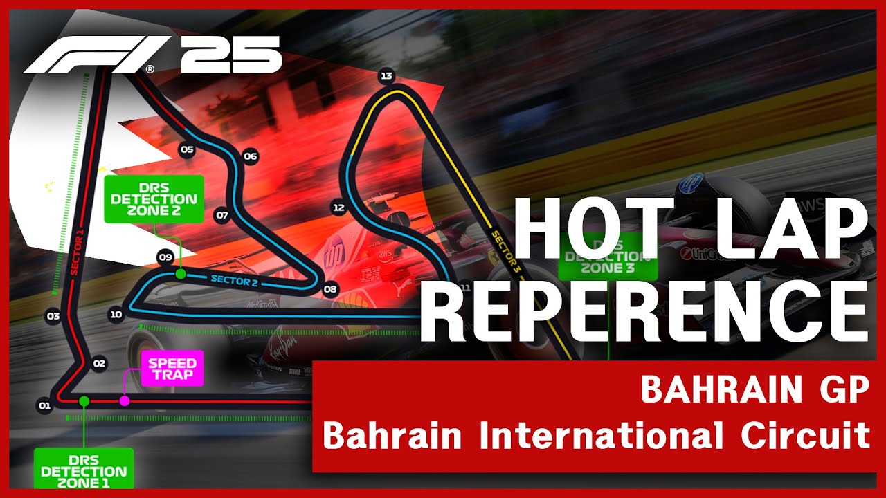 [F1 25] Bahrain International Circuit(Bahrain GP) Hotlap | 1:29.951 ...