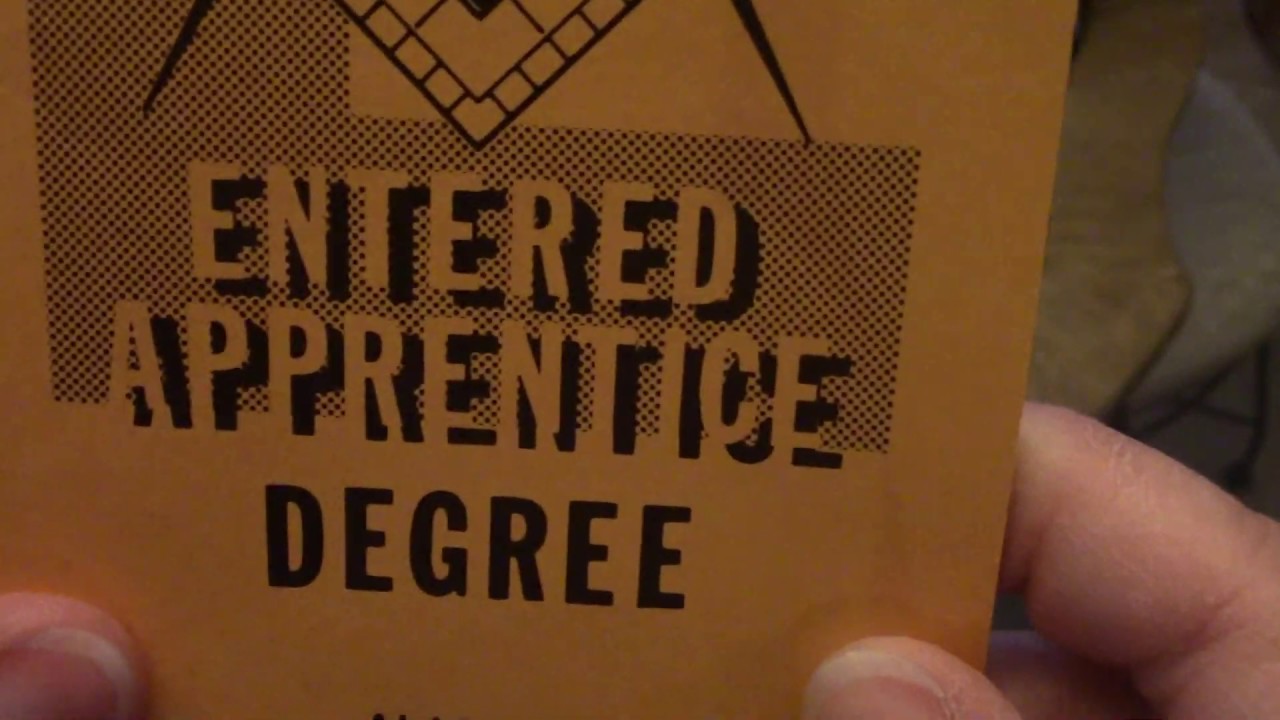 07 - Entered Apprentice 1st Degree - For Kids? - YouTube