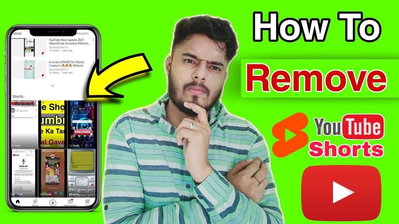 Youtube Shorts Kaise Hataye | How to Remove Youtube Shorts | Youtube ...