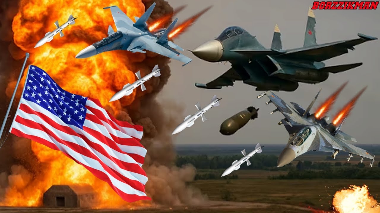MAJOR ESCALATION: Three Russian Su-35 Fighter Jets Attacked a U.S ...