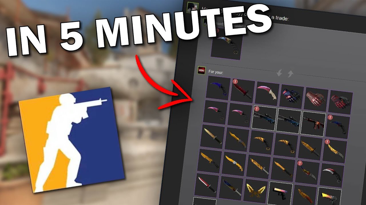 EASIEST Way to Get Trade Offers for Your Skins (CS2 Skin Trading) - YouTube