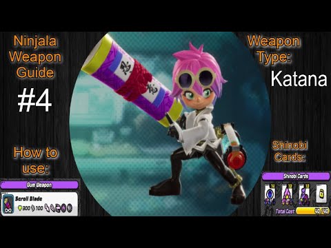 How to use: Scroll Blade - NINJALA Weapon Guide #4 - YouTube
