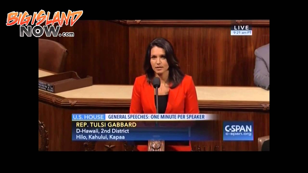 Gabbard Takes House Floor to Recognize Invasive Species Awareness - YouTube