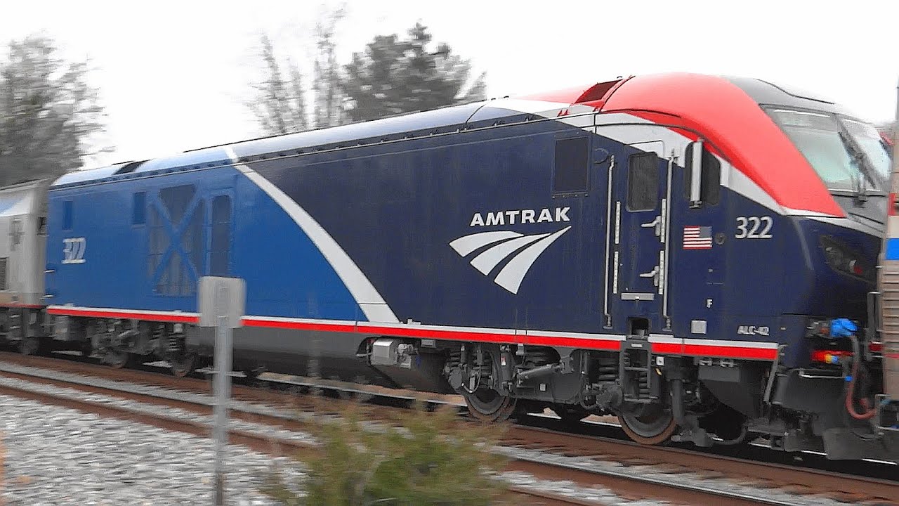 🚄 Amtrak Capitol Limited Transports a New Siemens ALC-42 - YouTube