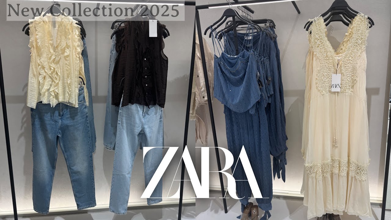 ZARA NEW WOMEN’S💓SUMMER COLLECTION 2025 / ZARA HAUL 2025🎋💋 - YouTube