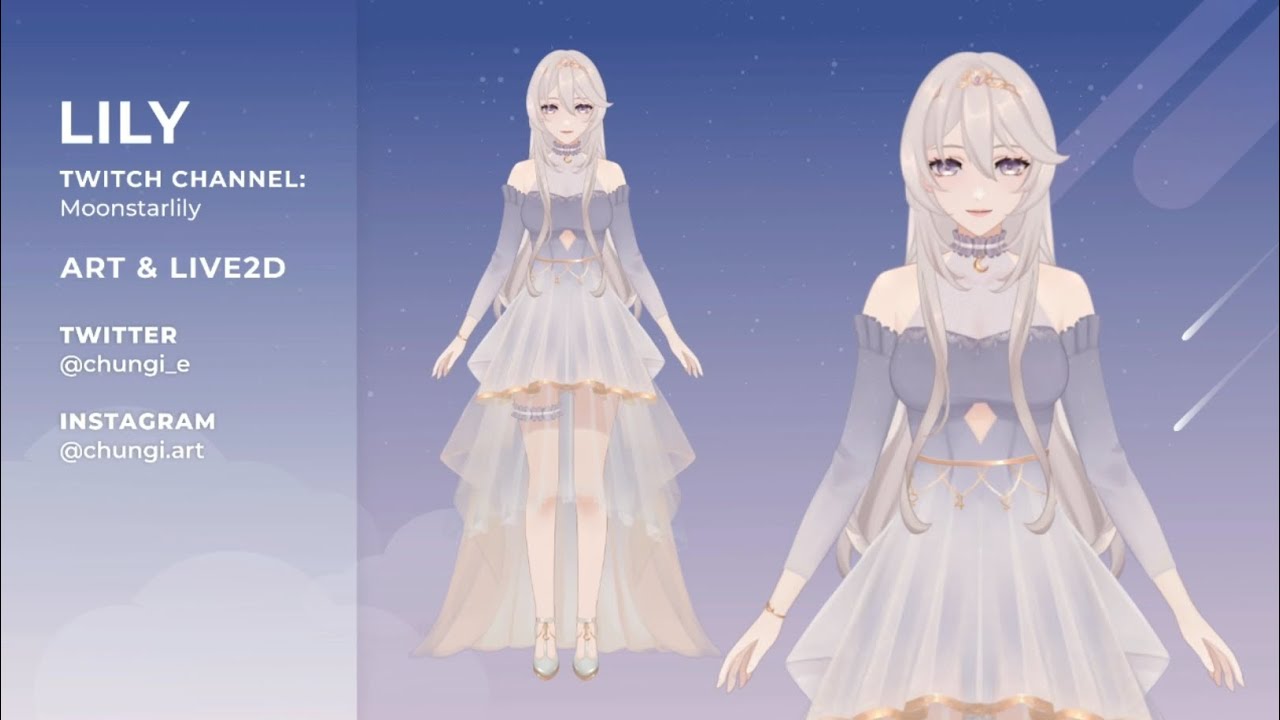 【LIVE 2D VTUBER】Showcase: Lily - YouTube