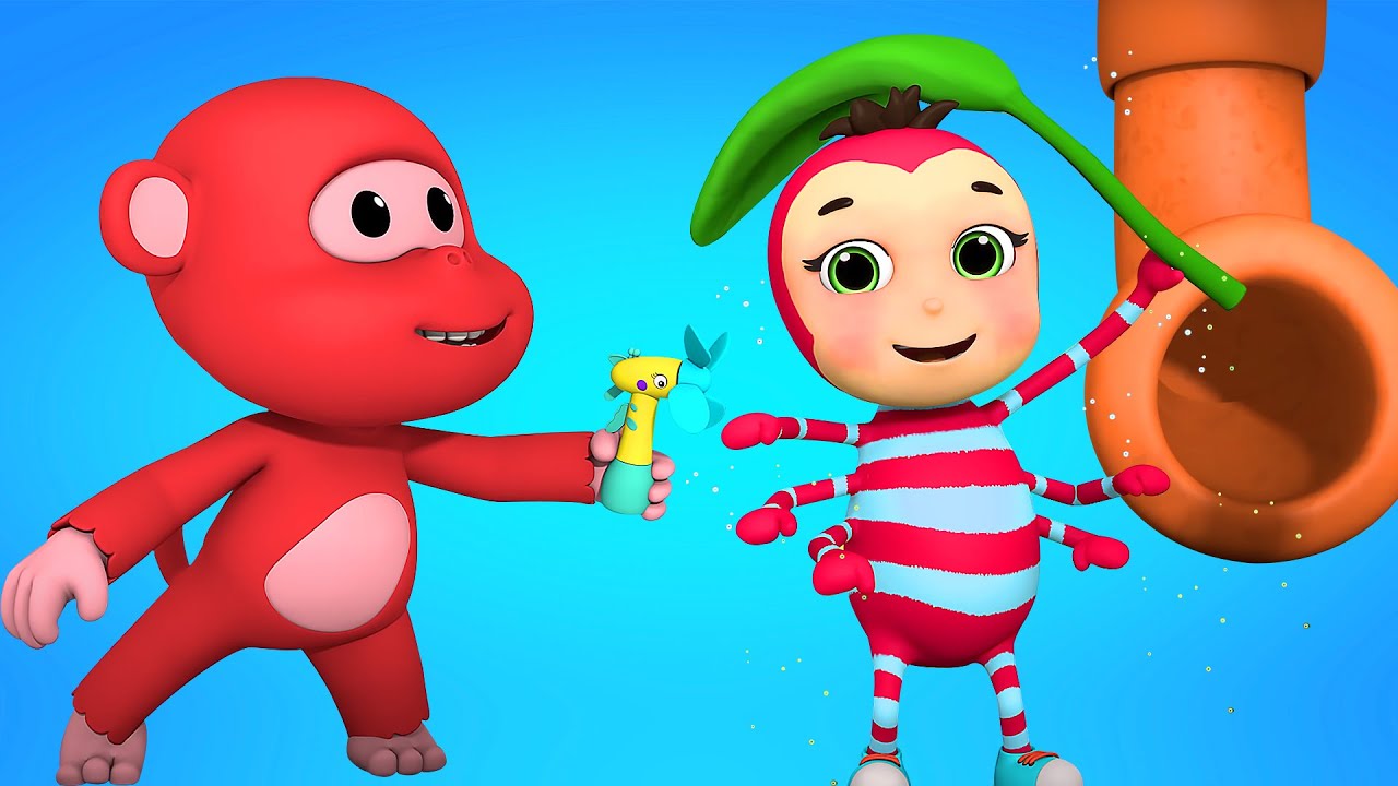 Incy Wincy Spider | kids playing | baby cartoon | kids songs EP20 ...