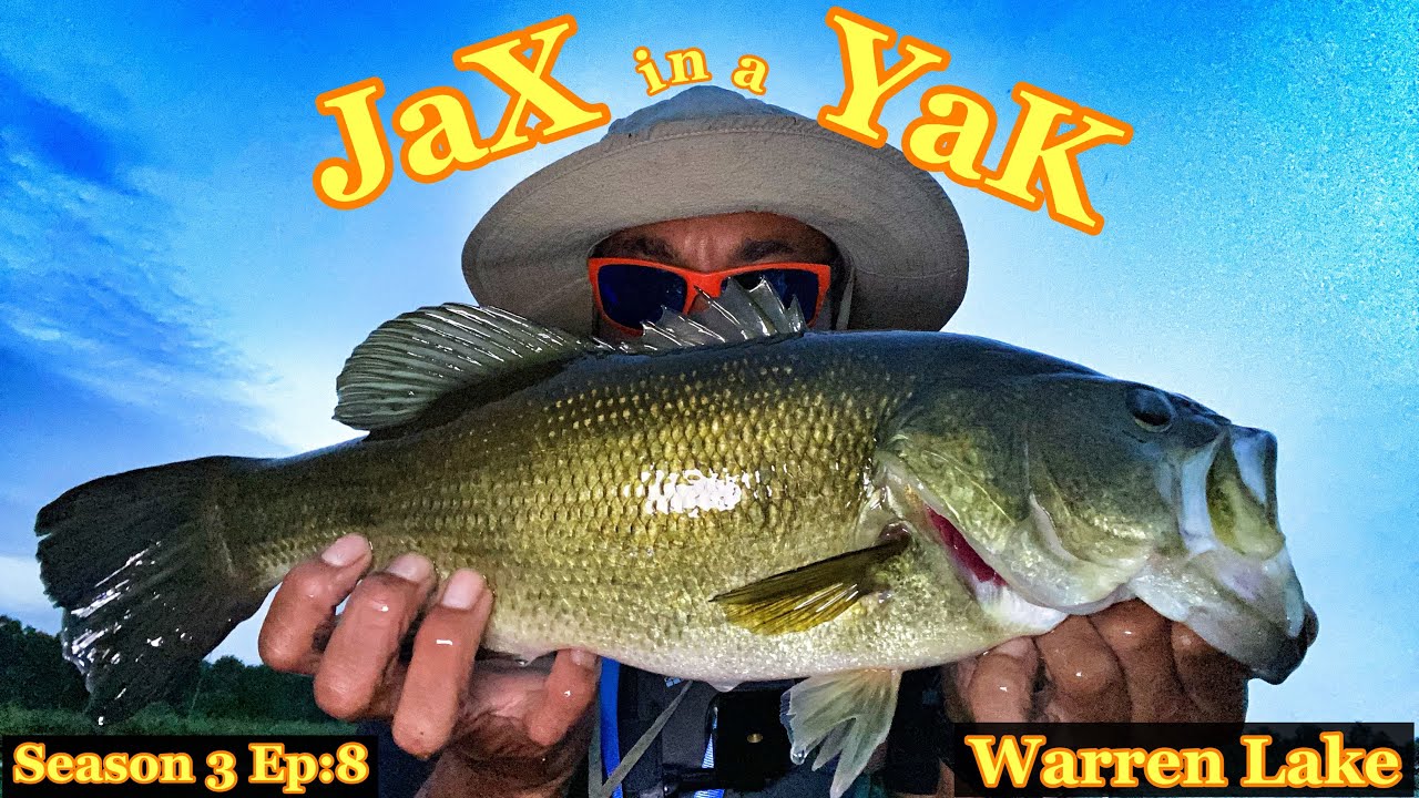 Jax in a Yak Season 3 Ep:8🙌🏾 Frog fishing @ Warren Lake # ...