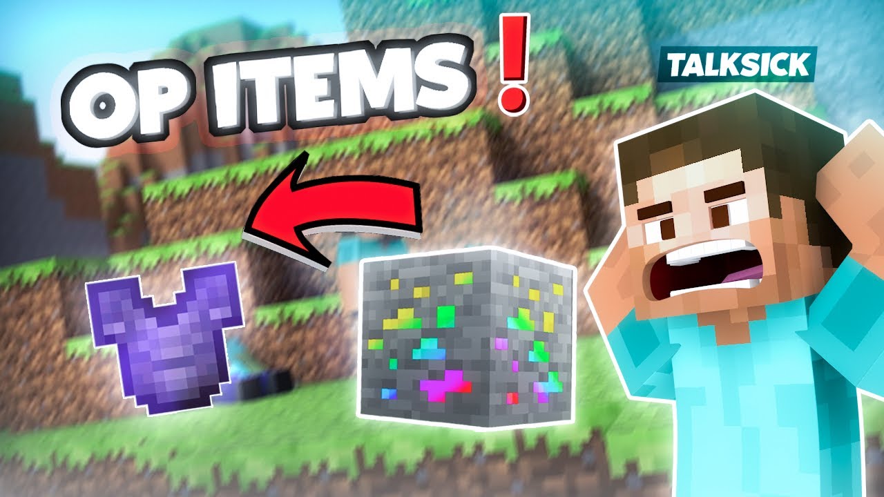 MINECRAFT BUT ORES DROP SUPER EPIC ITEMS !!! - YouTube