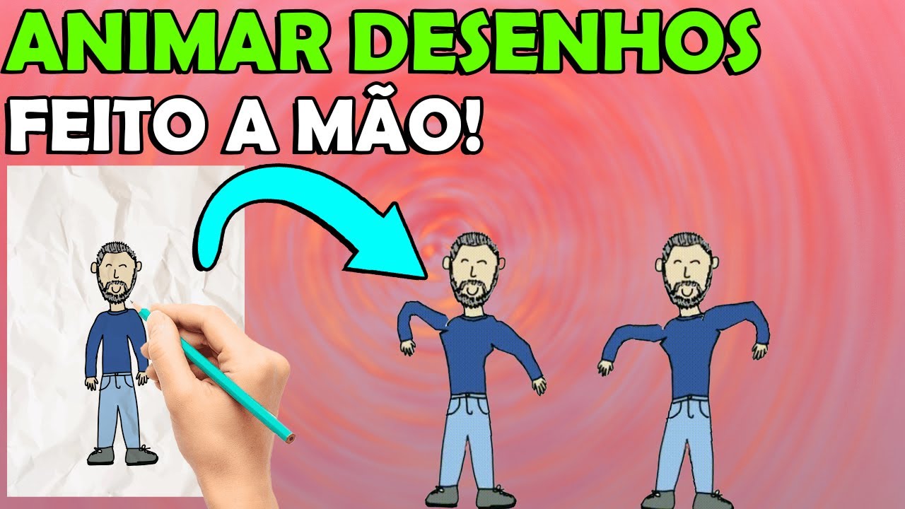 Como animar desenhos feito a mão - YouTube