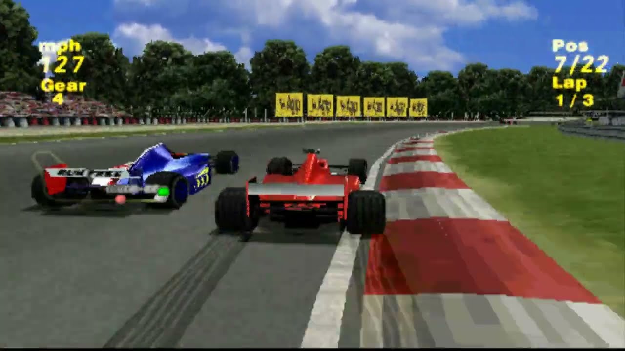 Formula One 1999 PS1 - Gameplay Video - YouTube