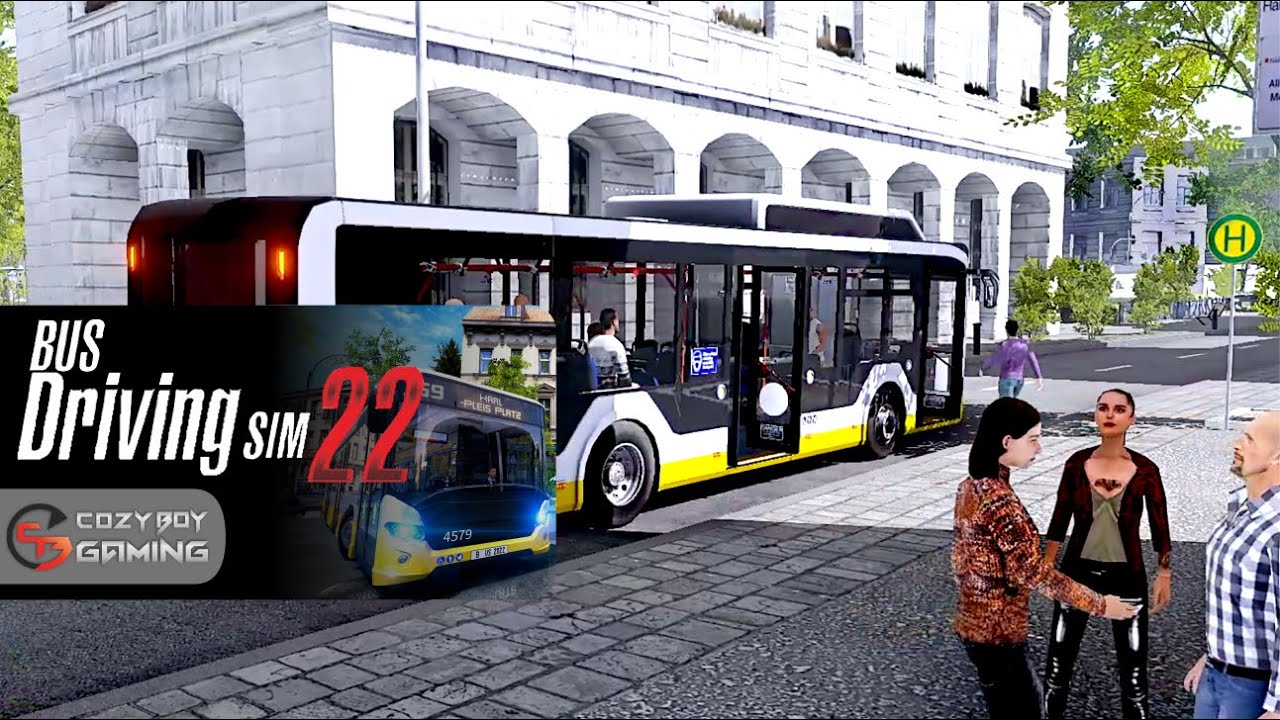 Bus Driving Sim 22 (Region: City of Munich | Route 1 - 2) | PC Gameplay ...