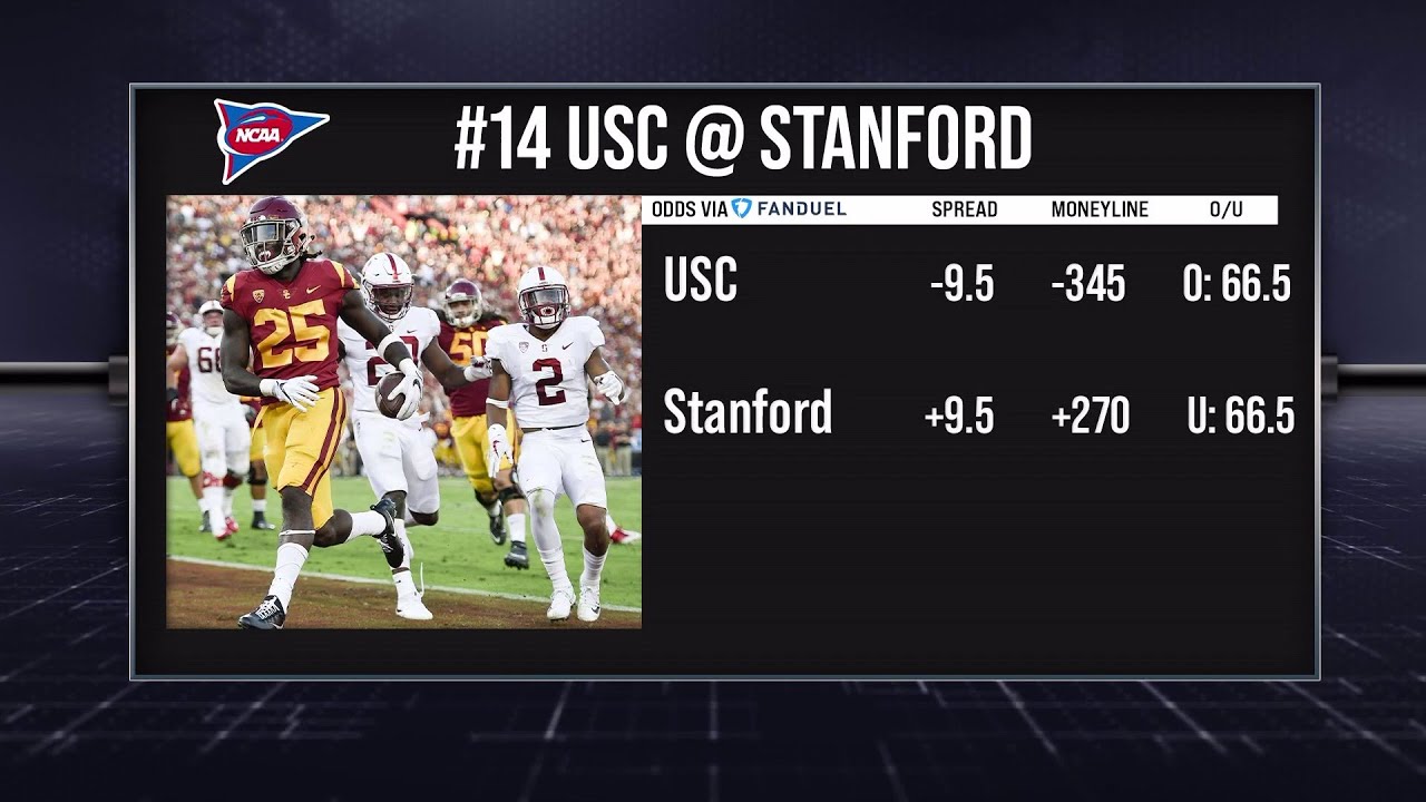 NCAAF Week 2 Preview: How Does USC (-9.5) Look Vs. Stanford? - YouTube