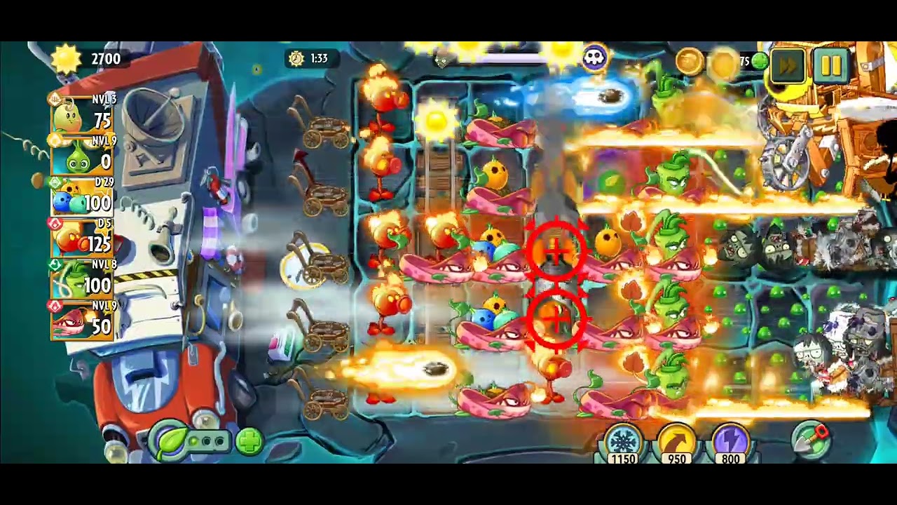Plants vs. Zombies 2 - Penny's Pursuit Boss Fight - Bean Sprout - YouTube