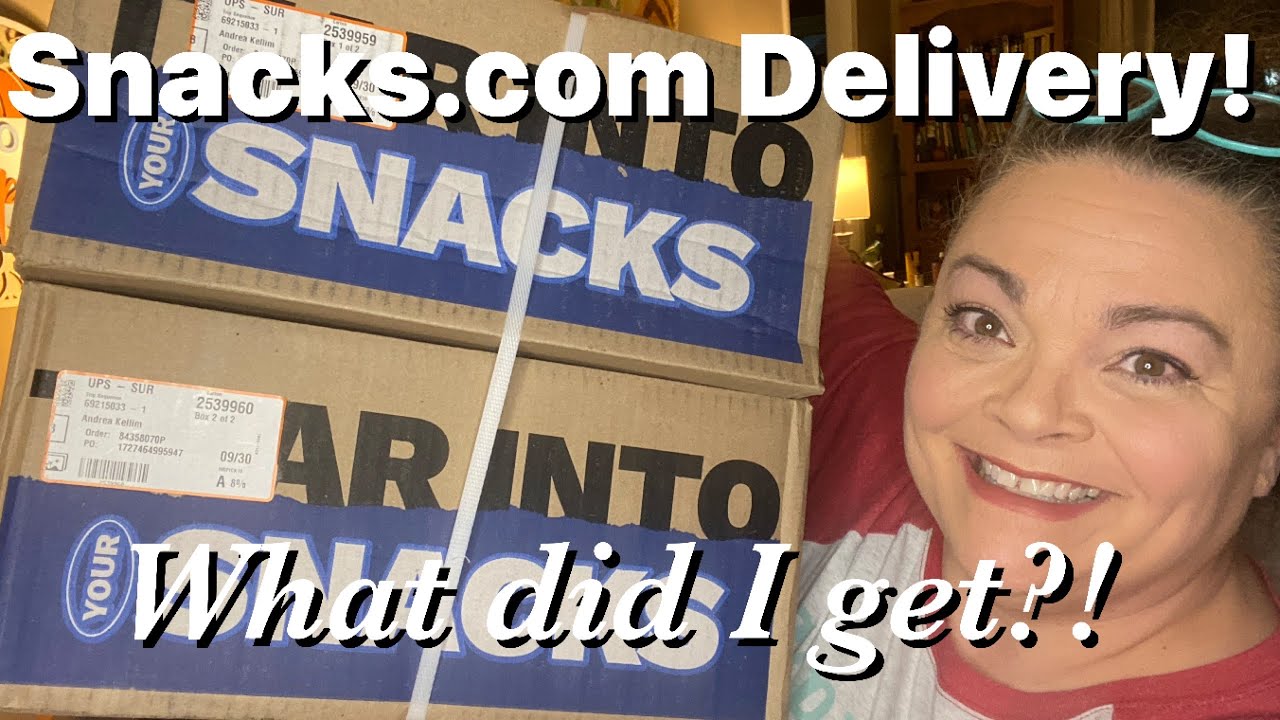 Snacks.com Delivery! What did I get?! - YouTube