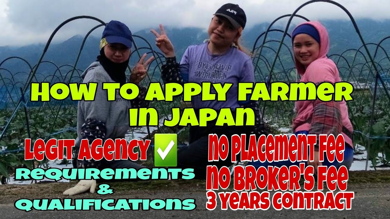 Pinay Farmer sa Japan | How to apply farmer sa Japan - YouTube